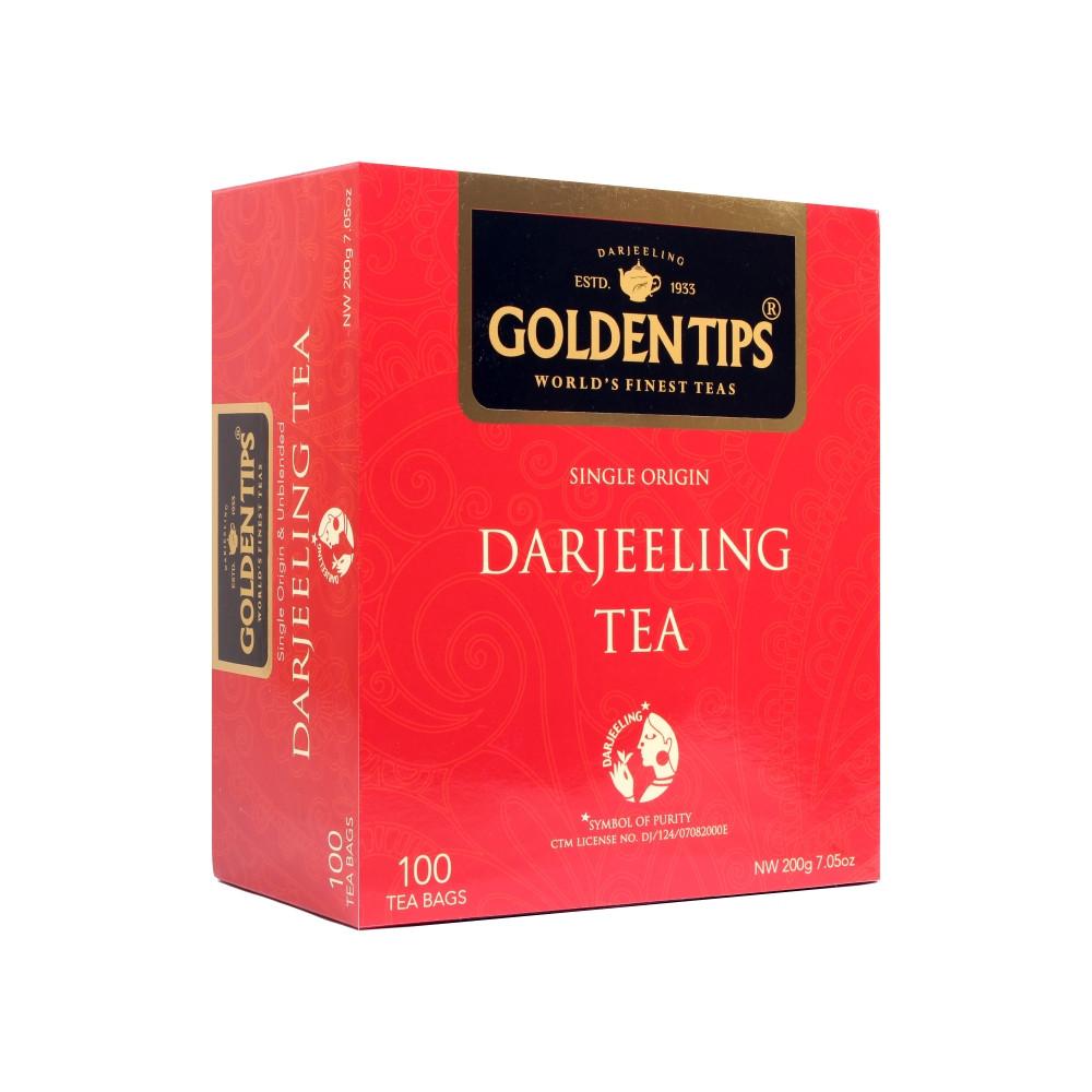 Wholesale Golden Tips Darjeeling Black Tea - 100 Tea Bags Supplier Abraa