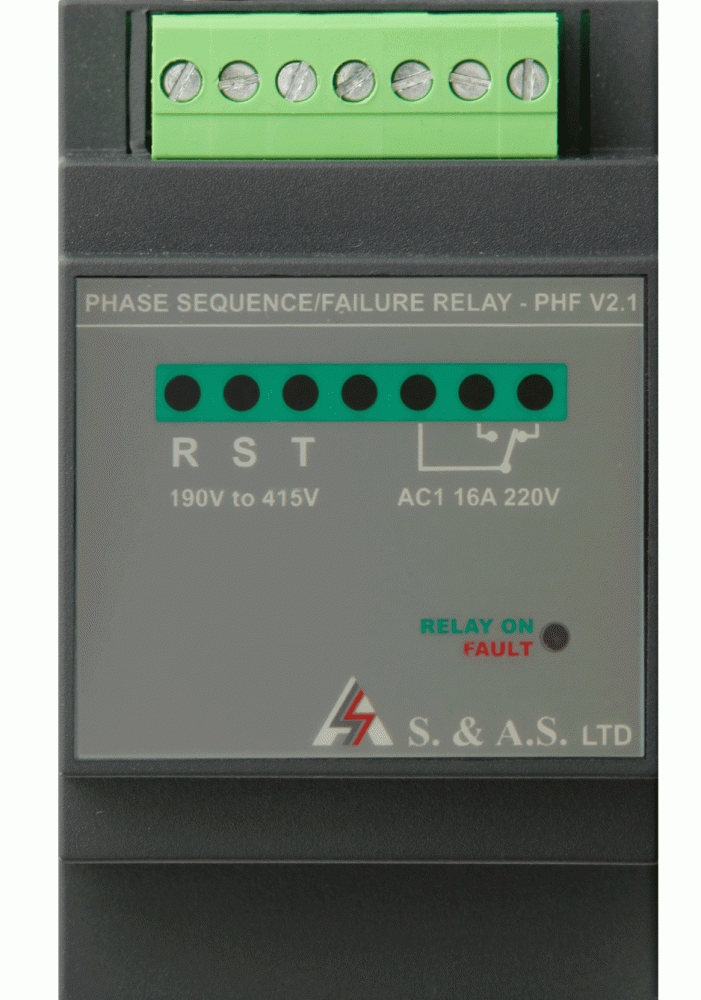 Wholesale PHASE SEQUENCE FAILURE RELAY − PHF V2.1 Supplier Abraa Wholesale PHASE SEQUENCE FAILURE RELAY − PHF V2.1 Supplier Abraa